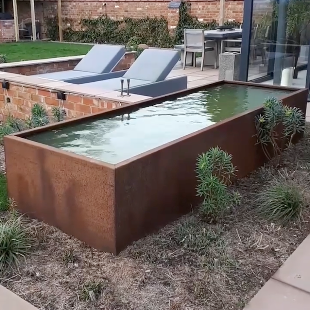 Corten Steel Ponds – Edensteel.co.uk
