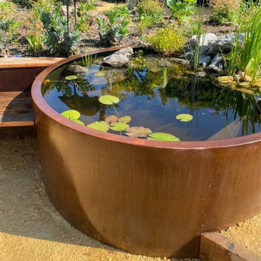 Corten Steel Ponds | Made in UK | 8-Year Warranty | Free UK Delivery ...